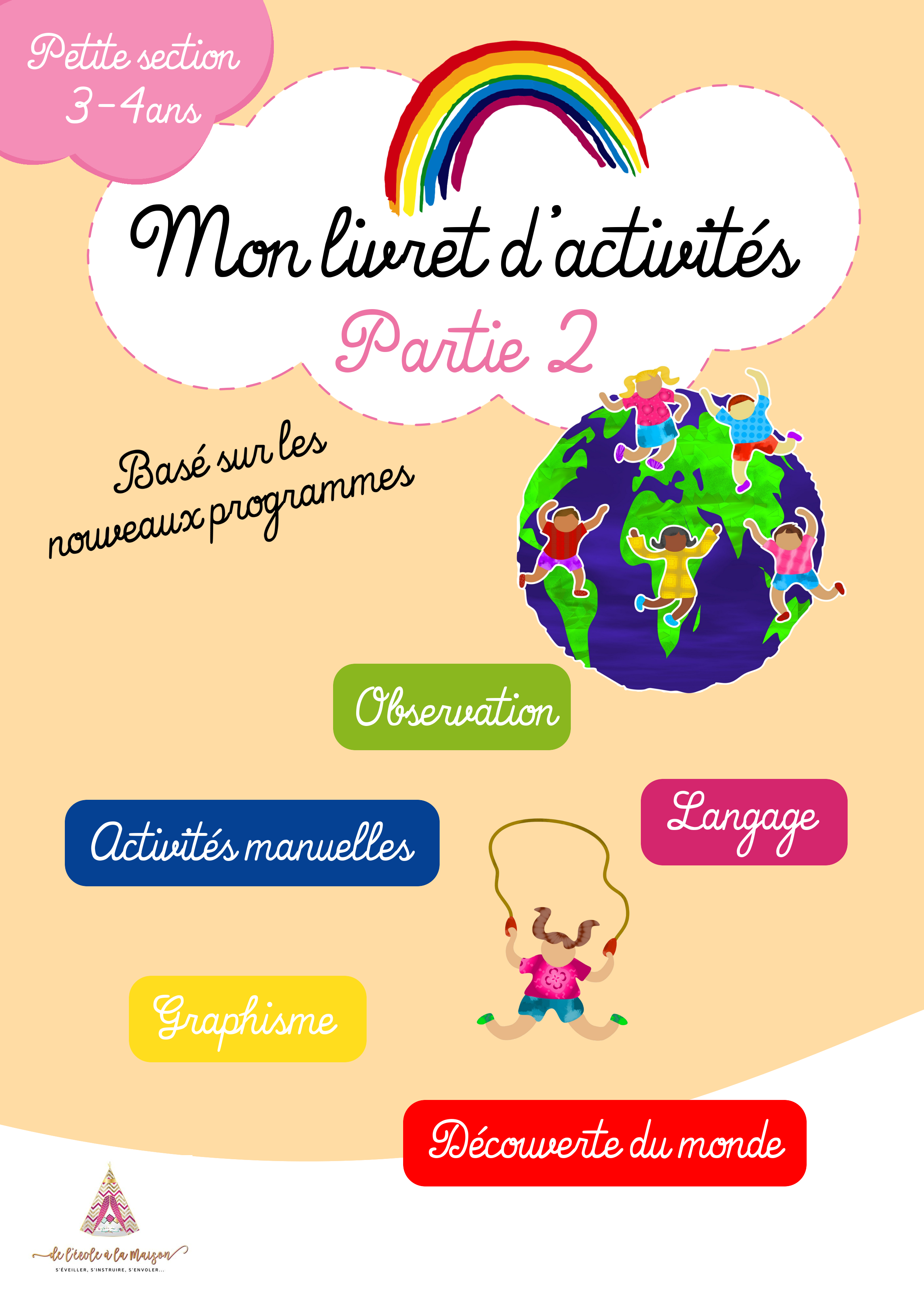 ** NEW FORMAT ** Pack petite section maternelle